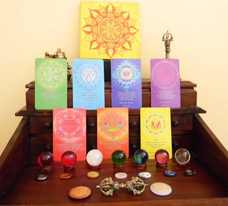 Chakra Affirmation Cards - Tarot Art Studio